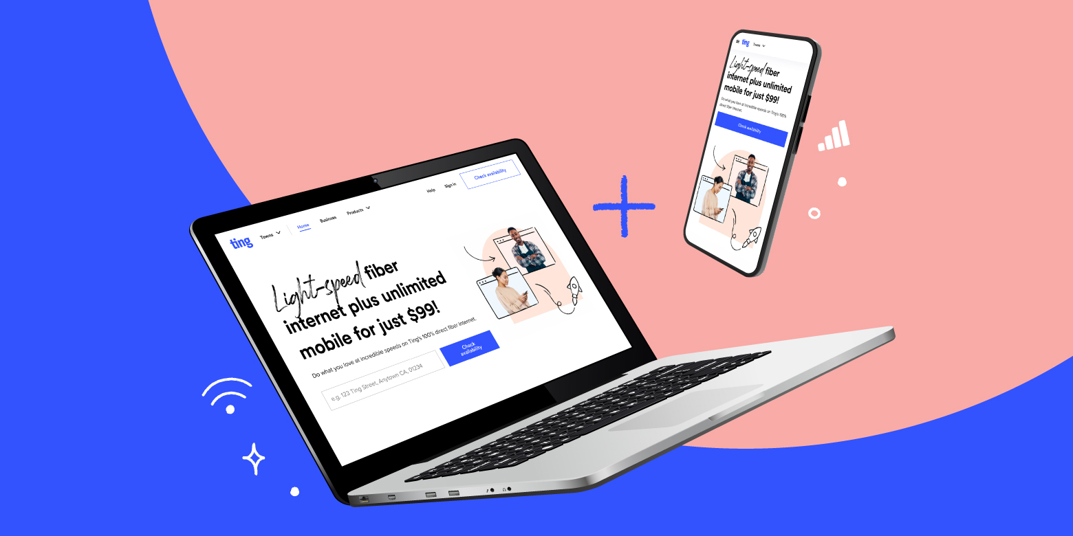 Stay connected with the new Ting internet and mobile bundle